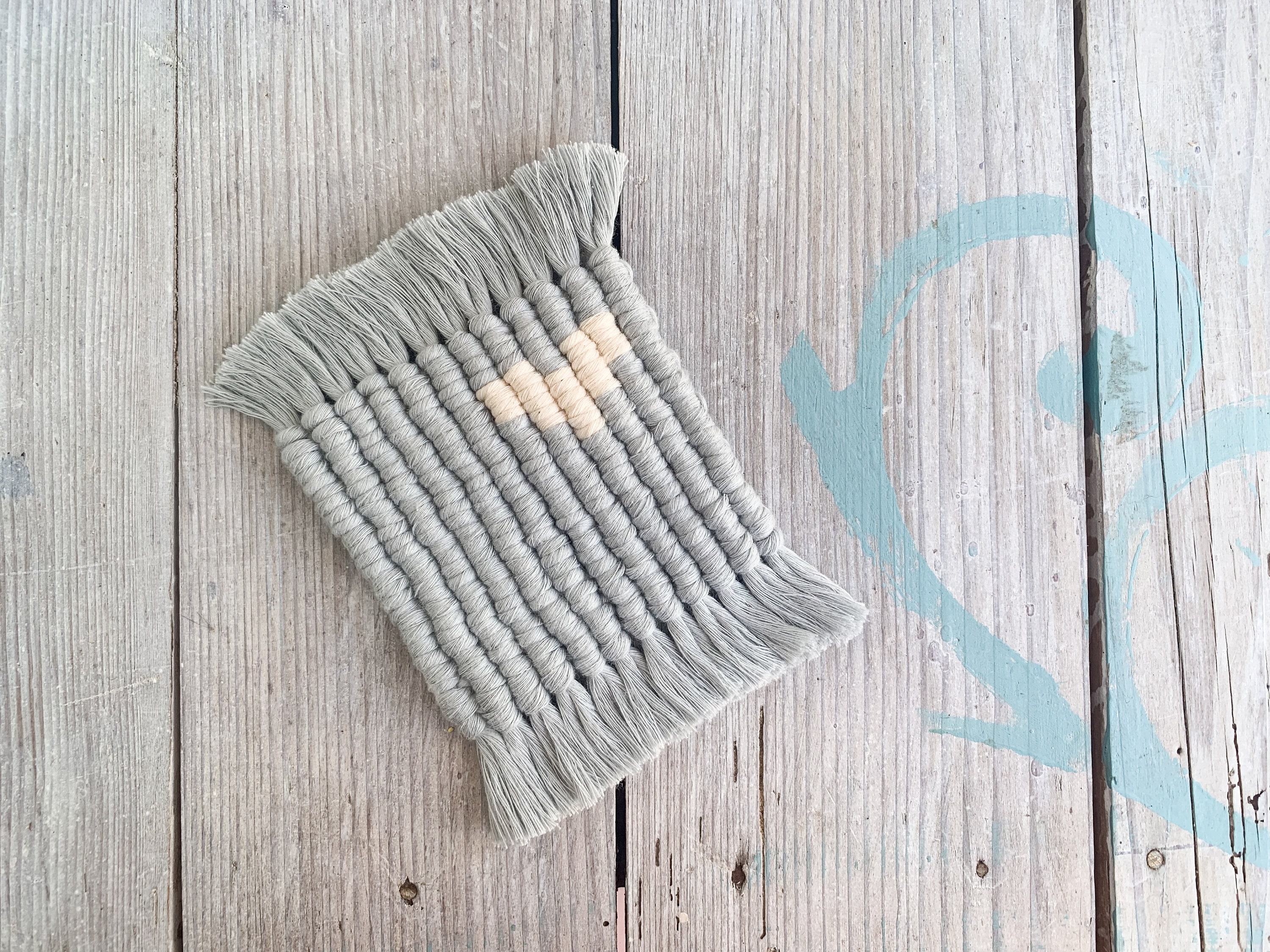 Macrame Square Coaster PDF Pattern Digital Download DIY | Etsy