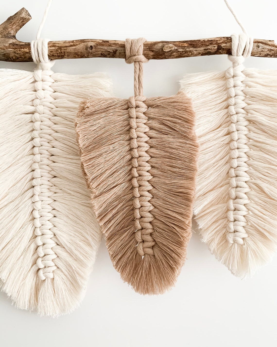 Macrame Feathers PDF Pattern Digital Download DIY Macrame - Etsy