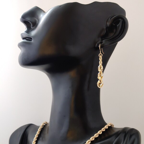 14k Dangle Earrings - Etsy