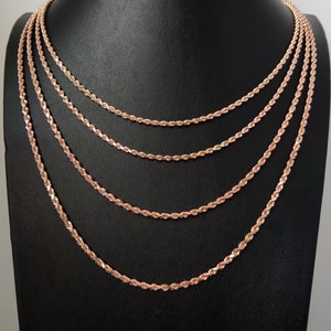 Solid Rose Gold Etsy