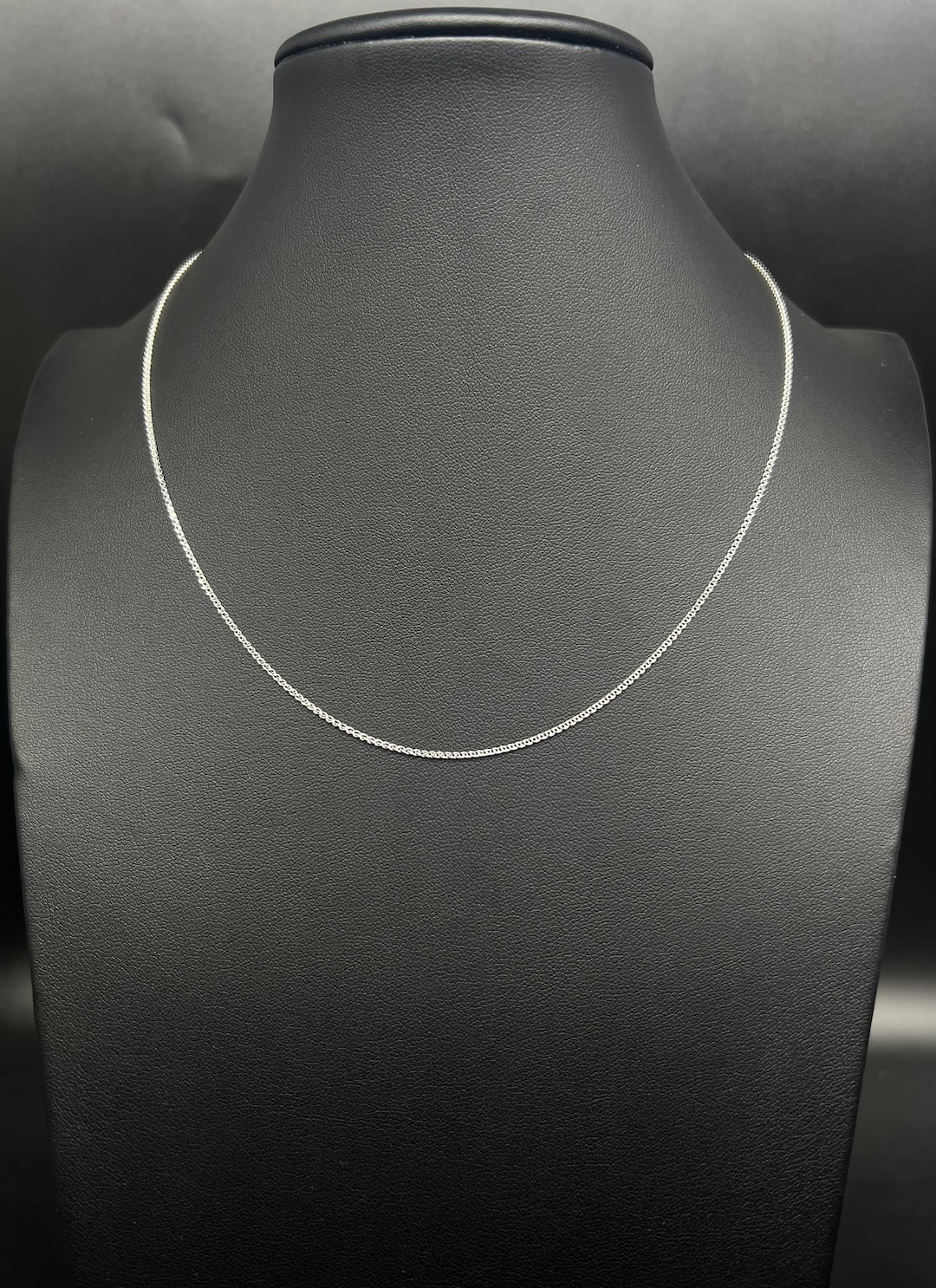 14K SOLID White Gold Wheat Chain Necklace, 14k 1.1mm Wheat Chain ,14k Men and Women Wheat Chain ...