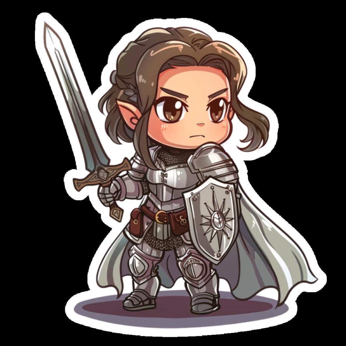 Cleric Stickers / Images, Chibi Style - Etsy