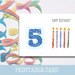 Happy 5th Birthday Card Printable Birthday Card Printable Card for ...