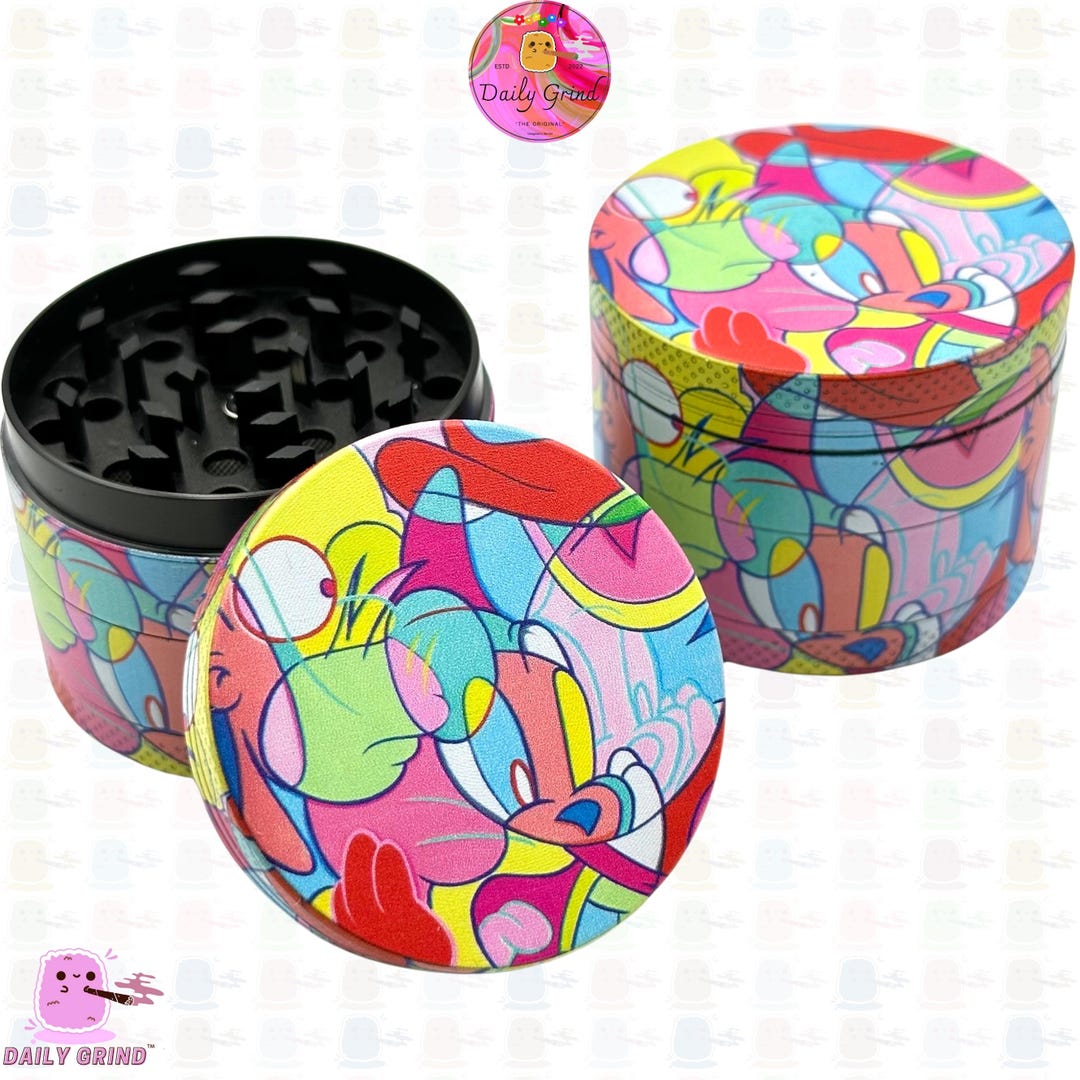 Simpson Optical Illusion - 50mm 4 Piece Premium Custom Metal Tobacco ...