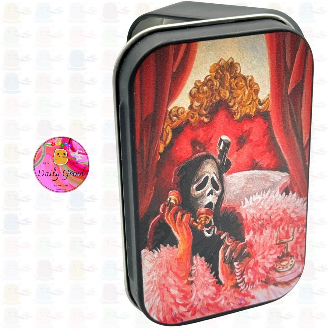 Baddie Villain Scary Cute Girl Masked Crazy Horror 1oz Crystal ...