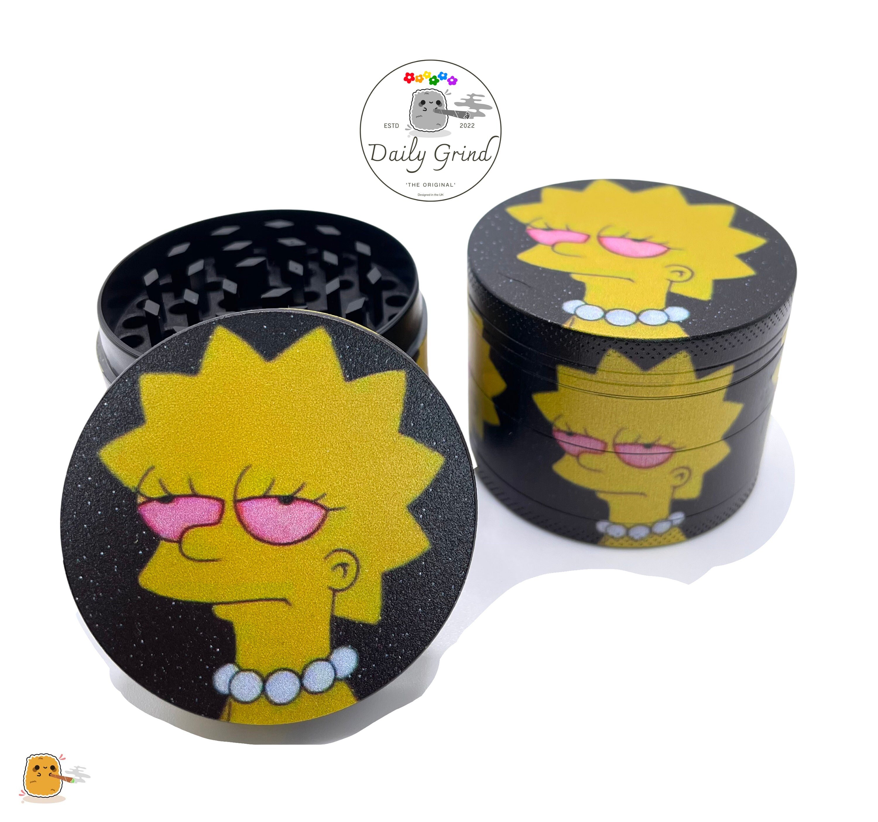 Lisa Simpson Grinder - Etsy Ireland