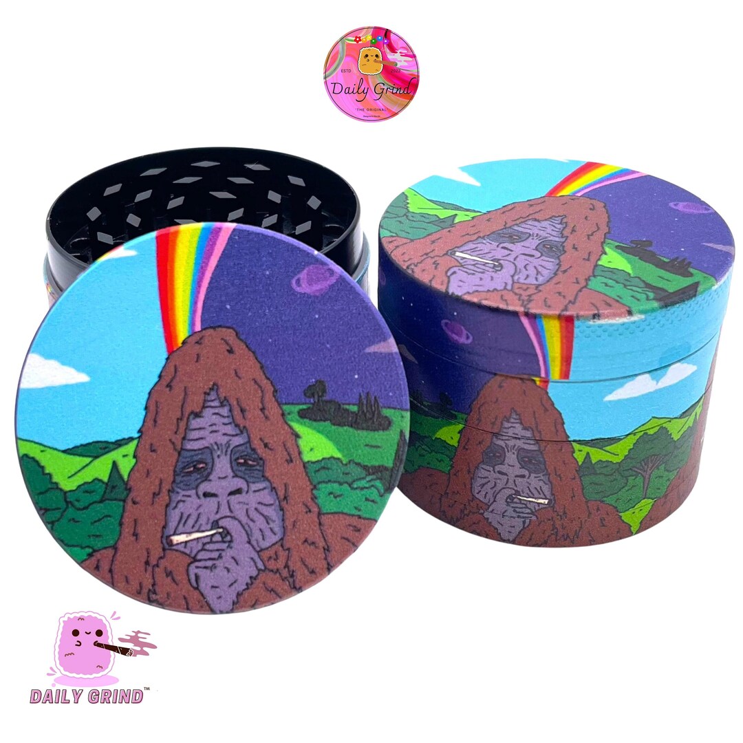 Sassy The Sasquatch From The Big Lez Show Parody Design 50mm High Quality Custom Metal Herb
