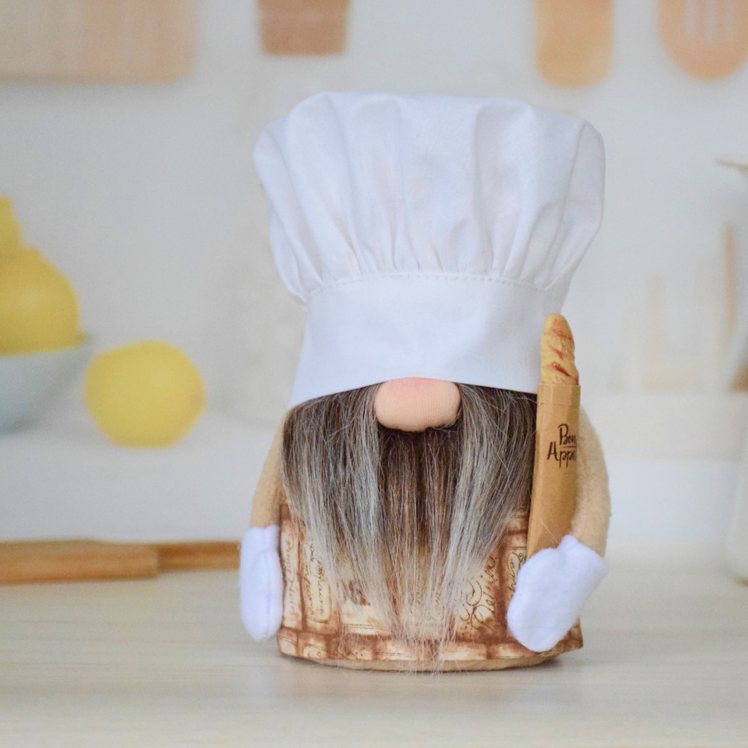 Kitchen Gnome Decorating Gnomes Chef Gnome Gift for Luck Gift for Mom ...