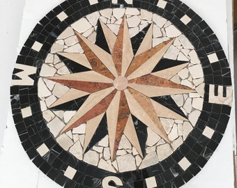 Stone Compass Rose - Etsy