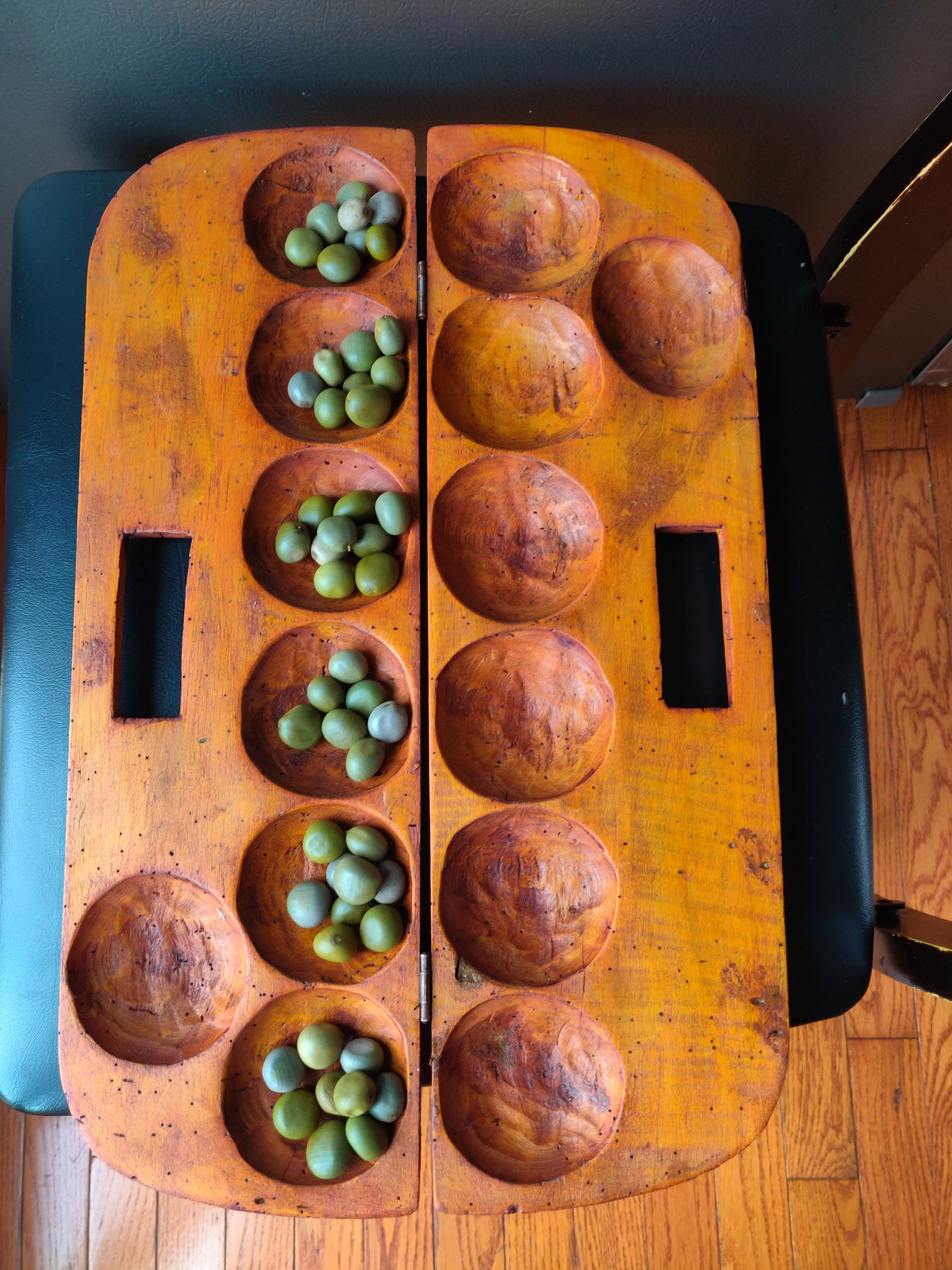 Ayo Game/ Awele/ Oware/ Mancala Board Game | Etsy