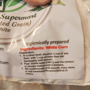 Ogi/ Pap/ Akamu (fermented Cereal) - 16 Oz - One Pack - Etsy