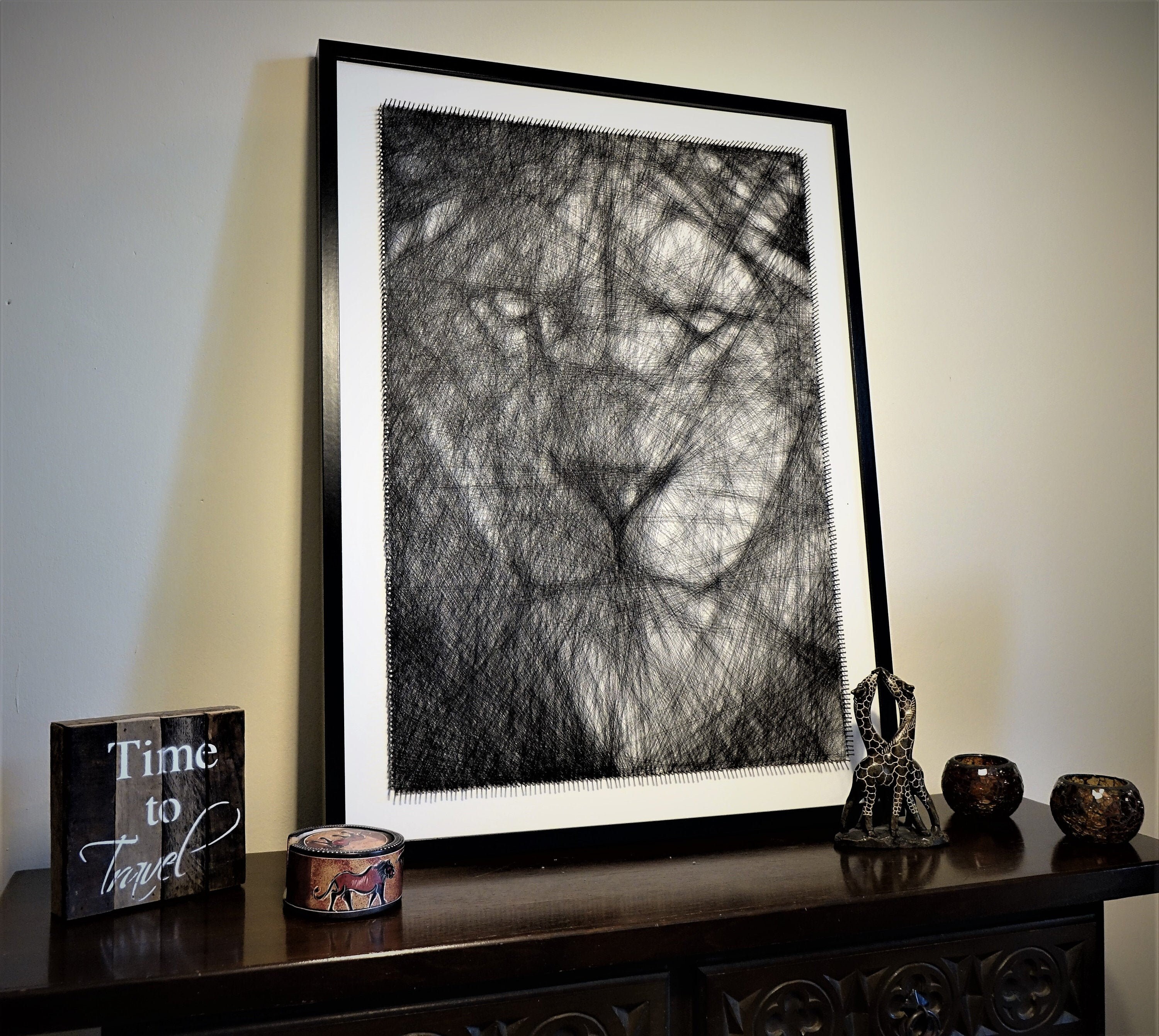 Do It Yourself String Art String Art With Portrait Selection - Etsy