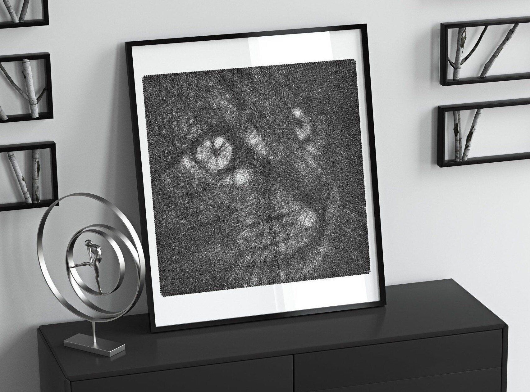 Do It Yourself String Art String Art With Portrait Selection - Etsy