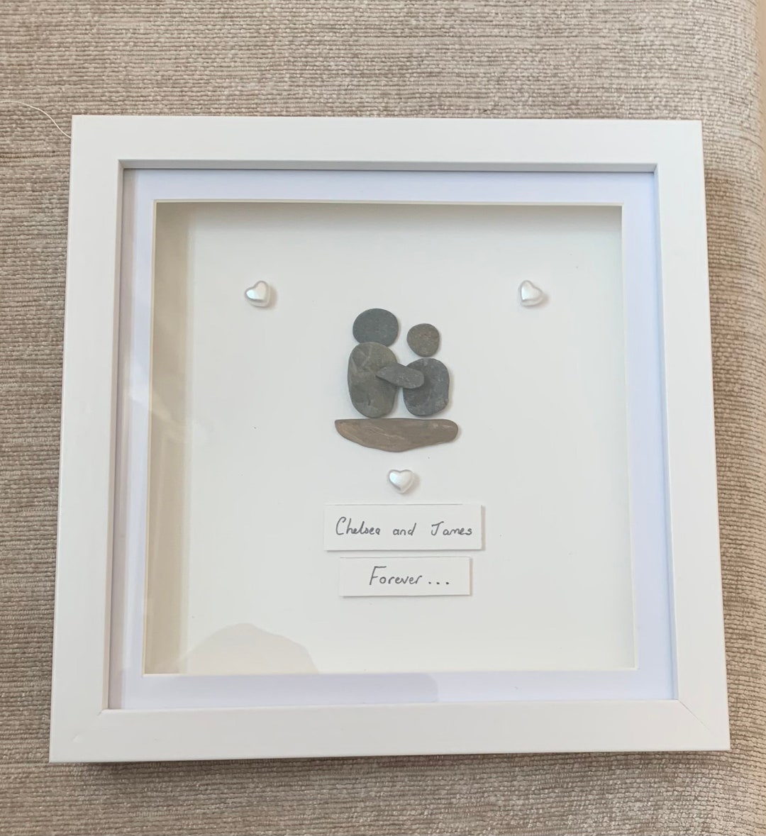 Couple in Love - Pebble Art ***** Beautiful Picture Using Pebbles ...