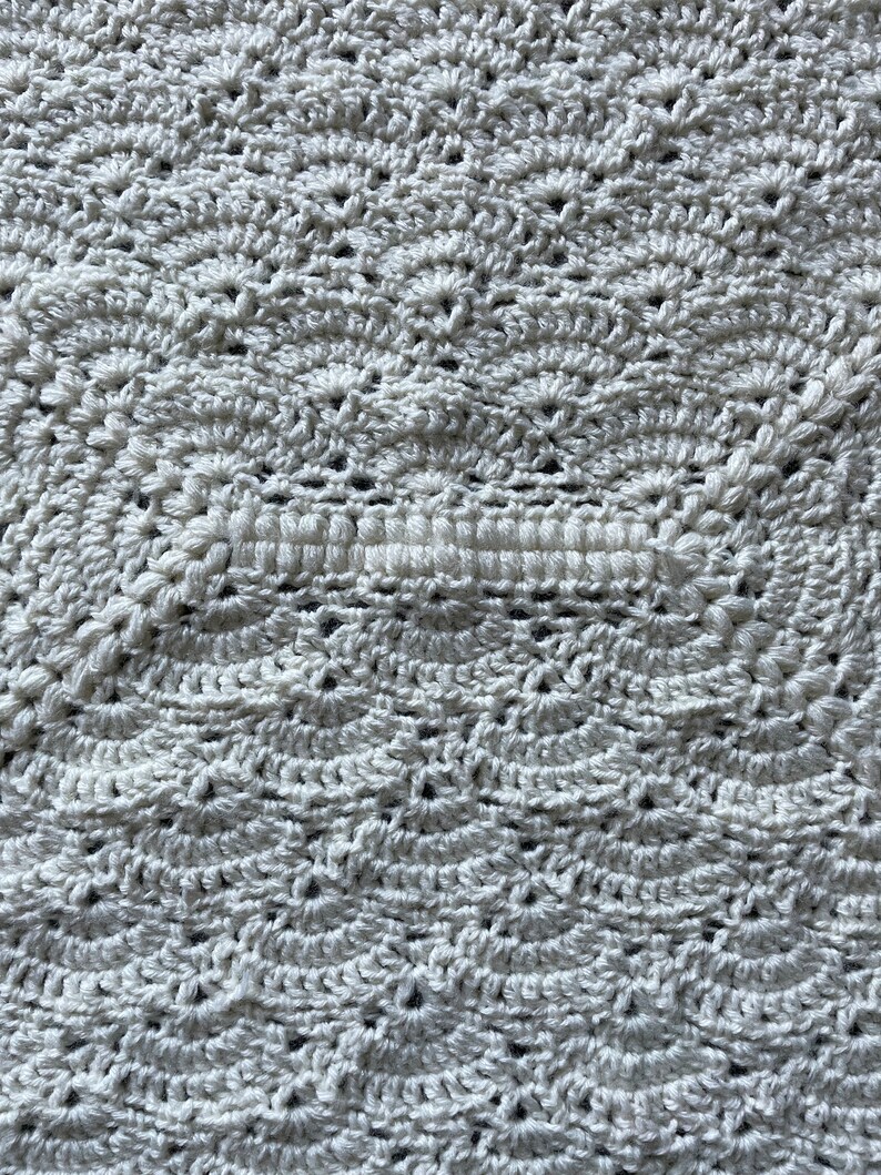 Crocheted Rectangular Doily - Etsy