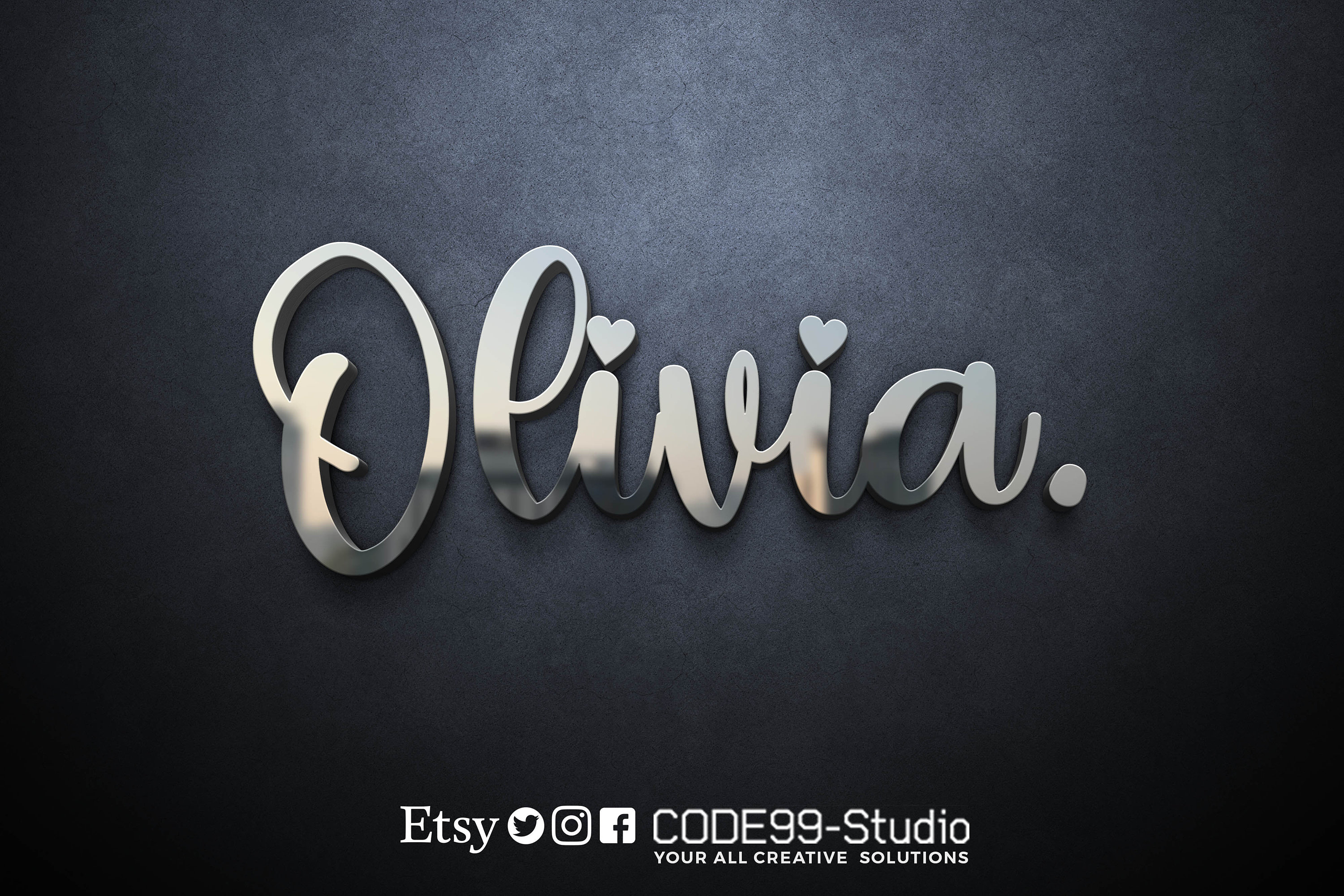 I Will Create 3D Logo Design -custom 3D Logo Design - Convert Logo in ...