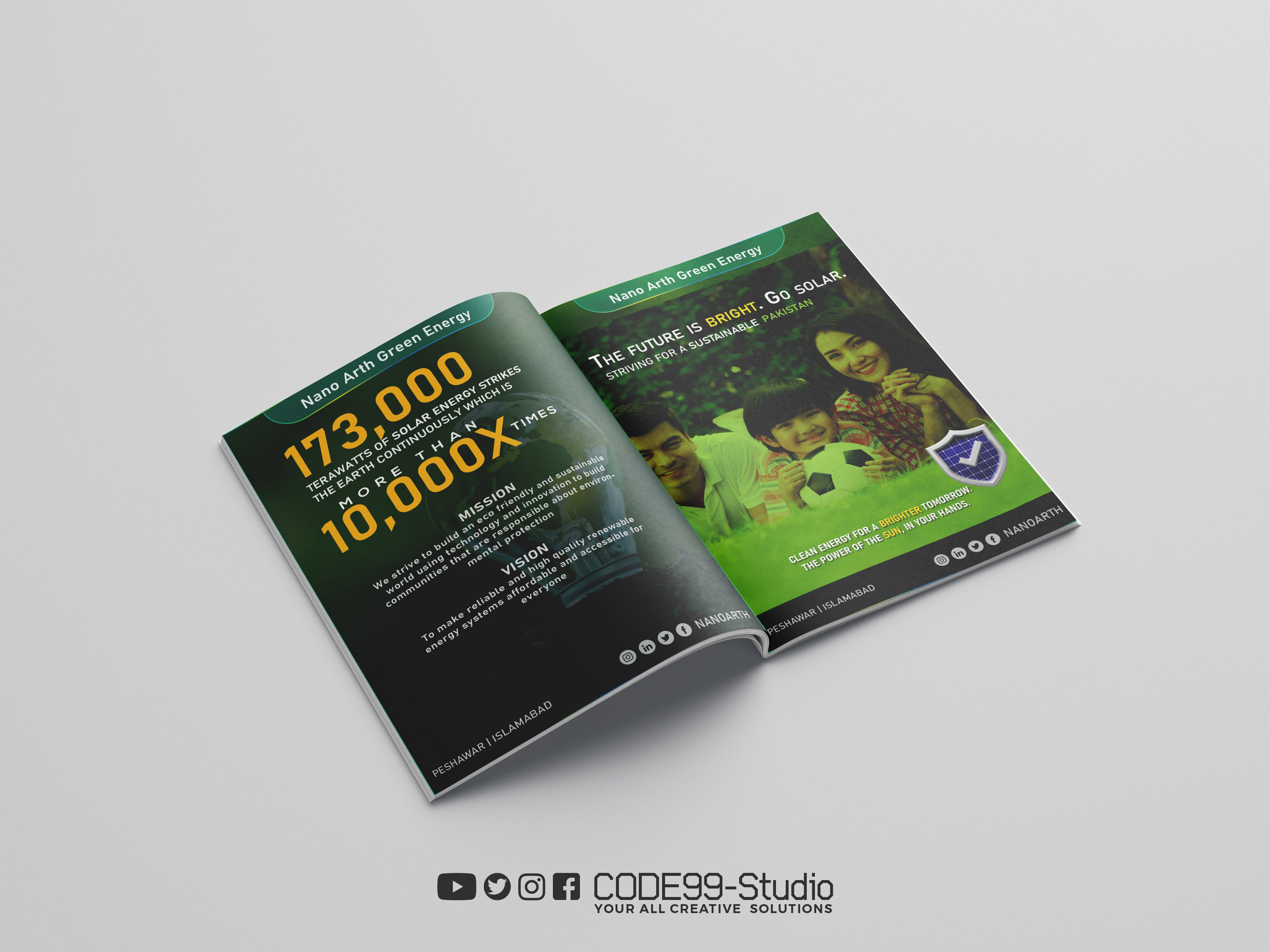 Custom Company Profile & Portfolio Design A4, A5, Square Professional ...