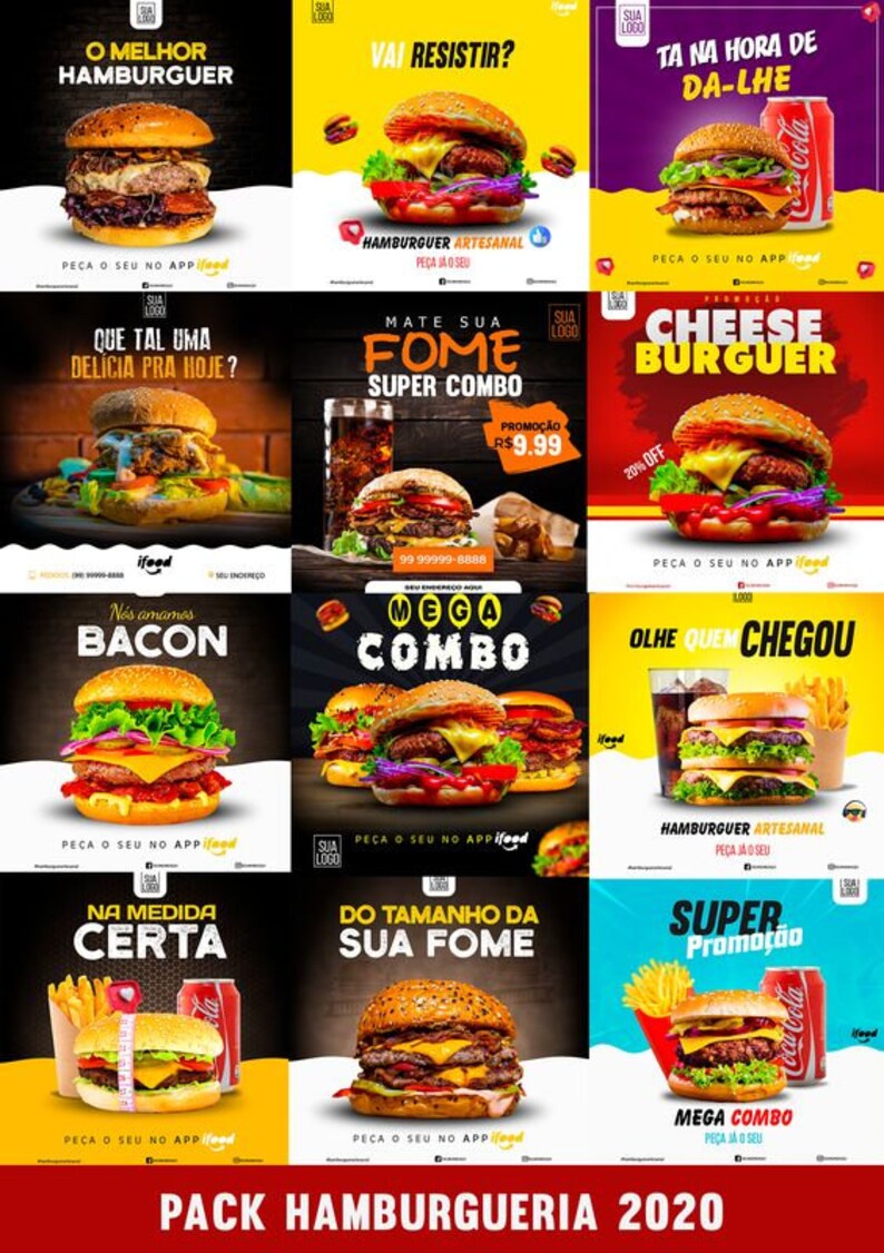 Animated Food Menu for Restaurants, Restaurant Menu Animation, Custom ...