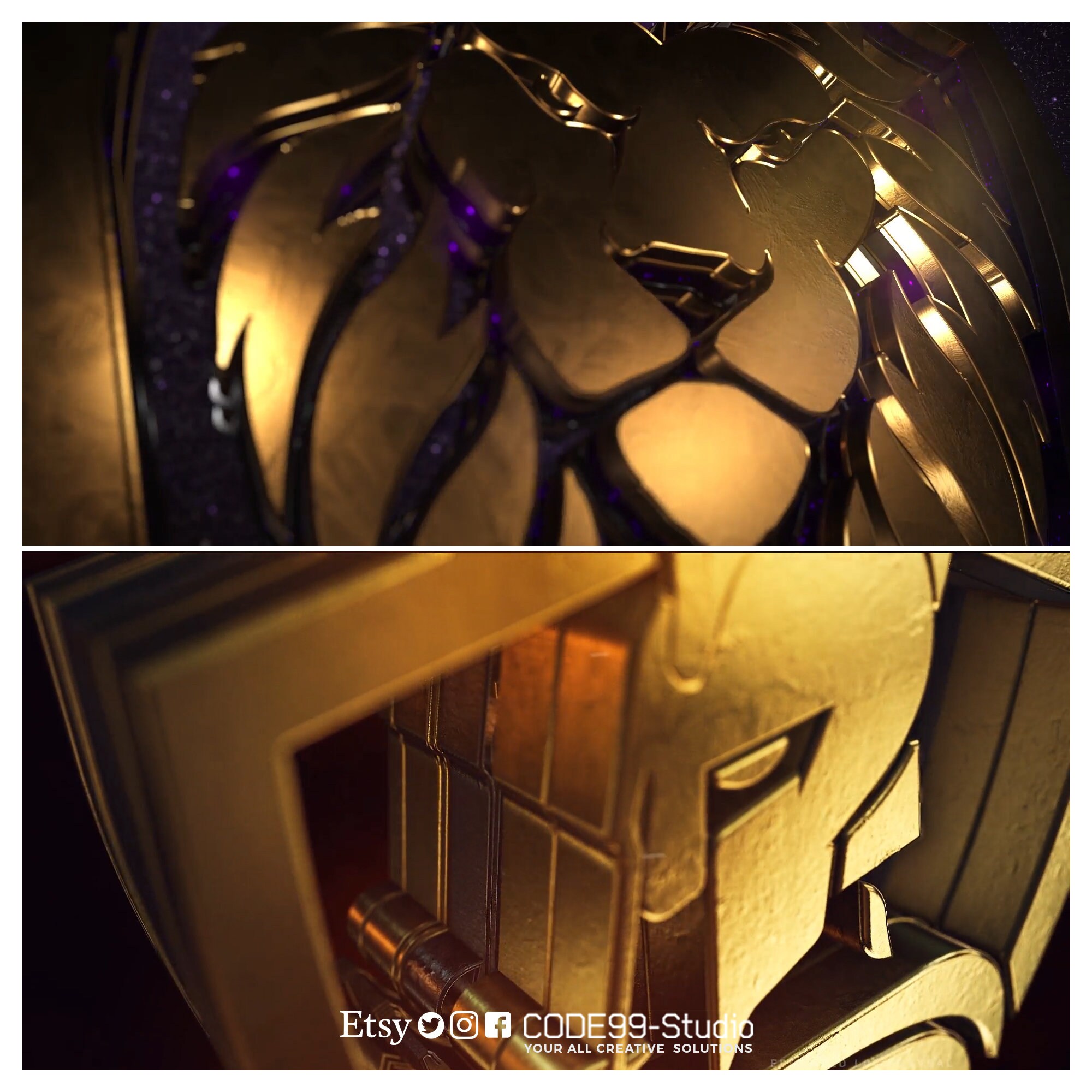 Custom Metallic 3d Logo Animation, Cinematic 3d Inscription, 3D Logo ...
