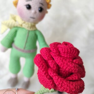 Little Prince Fox and Rose (3 Patterns in One) English Pattern Crochet ...