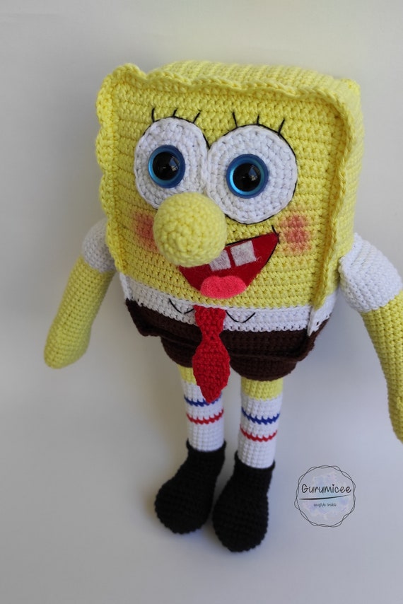 Spongebob AMİGURUMİ Crochet - Etsy UK