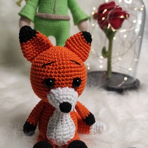 Little Prince Fox and Rose (3 Patterns in One) English Pattern Crochet ...