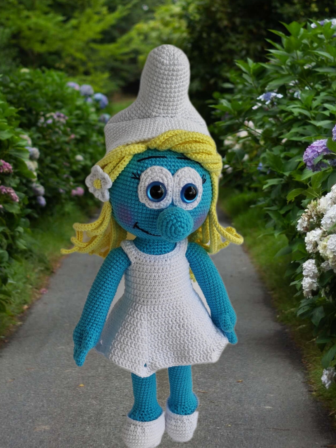 Smurfette Amigurumi Crochet Pattern (gurumicee) - Etsy UK