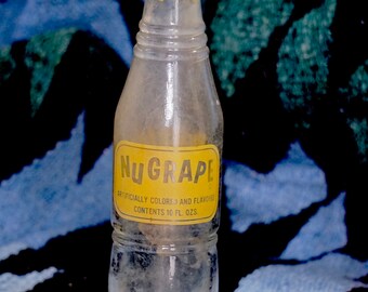 Nugrape Soda Bottle | Etsy