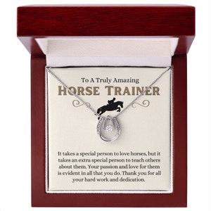 Horse Trainer Gifts, Personalized Horse Gifts, Gifts for Horse Trainer ...