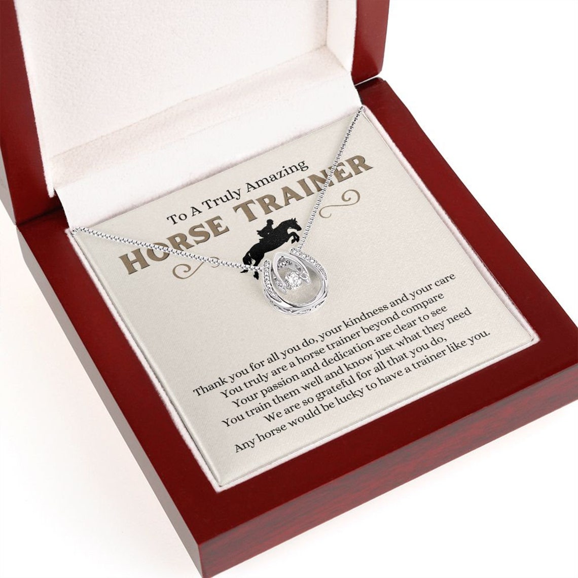 Gifts for Horse Trainer Equestrian Jewelry Horse Gifts for - Etsy