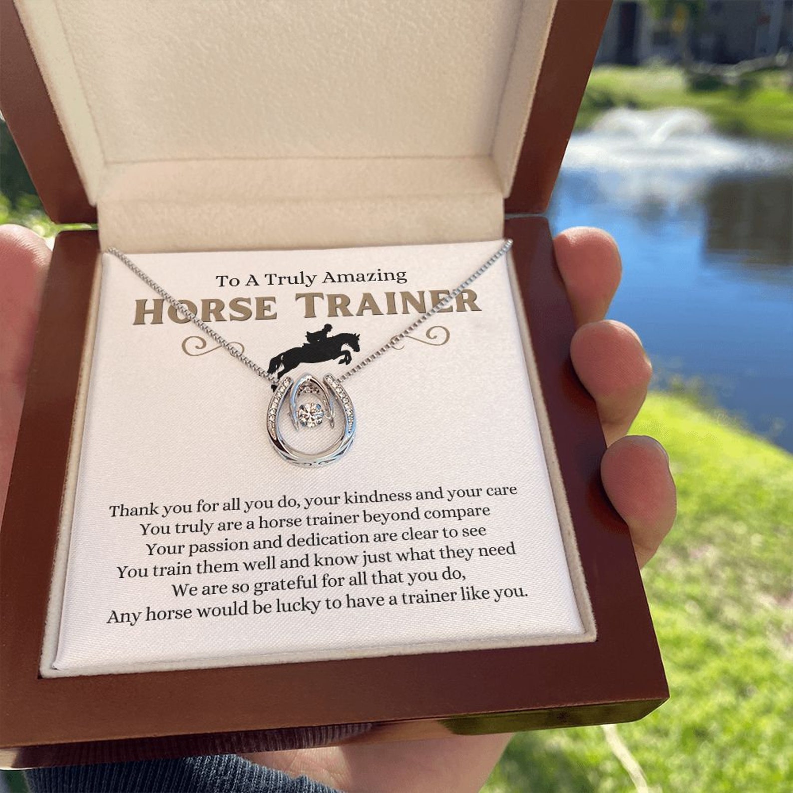 Gifts for Horse Trainer Equestrian Jewelry Horse Gifts for - Etsy