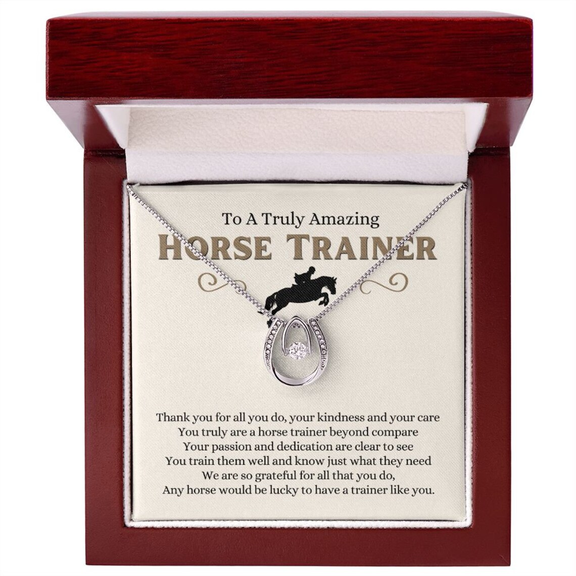 Gifts for Horse Trainer Equestrian Jewelry Horse Gifts for - Etsy