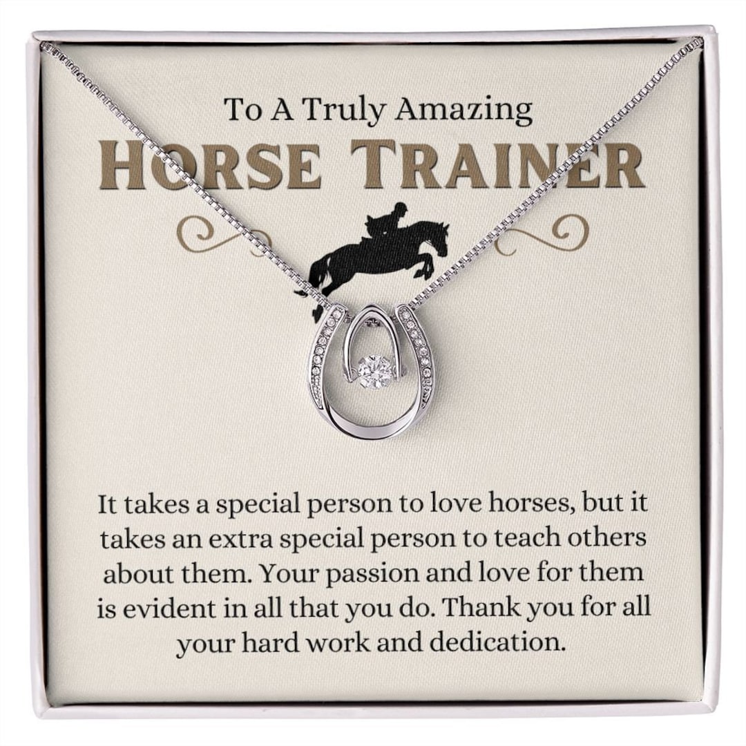 Horse Trainer Gifts, Personalized Horse Gifts, Gifts for Horse Trainer ...