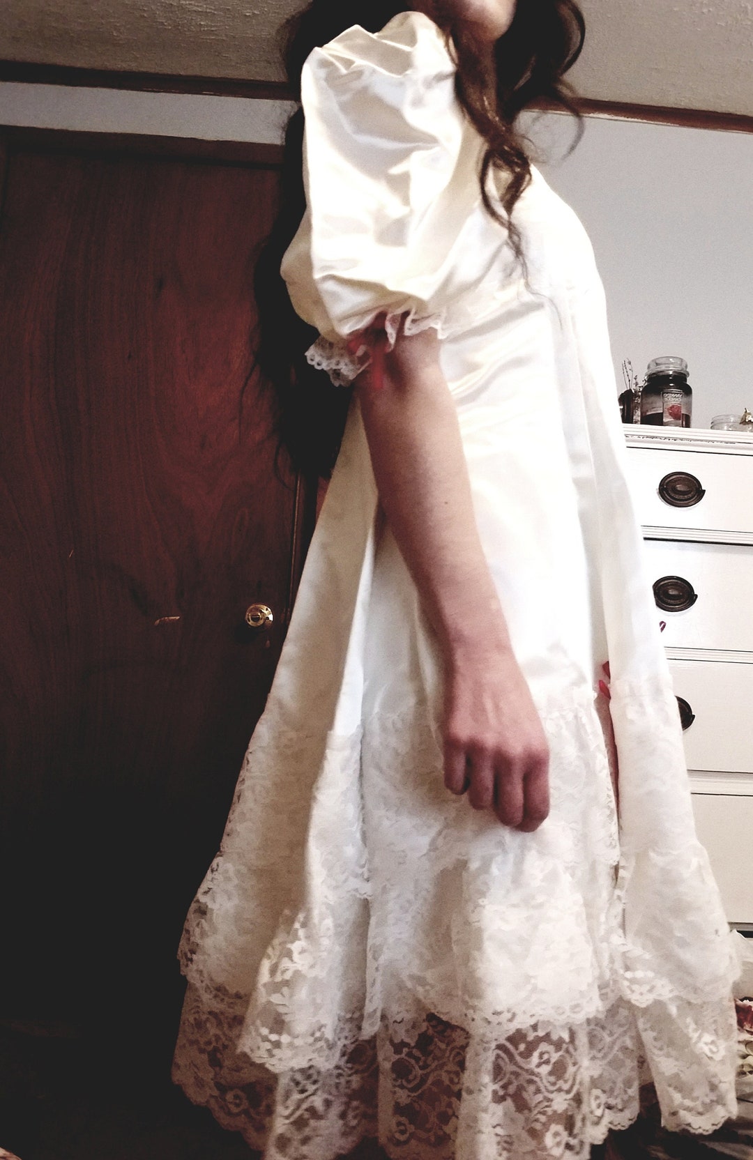 Vintage Coquette Formal Dress - Etsy