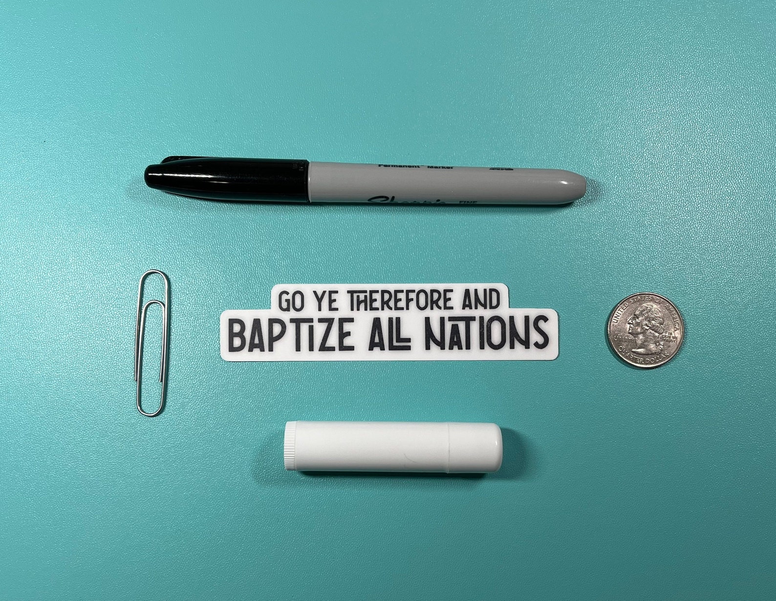 Go Ye Therefore and Baptize All Nations Vinyl Sticker - LDS Missionary ...