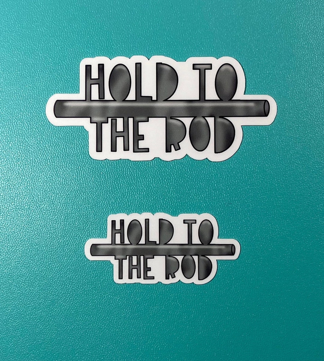 Hold to the Rod Vinyl Sticker Inspirational LDS Decal for - Etsy