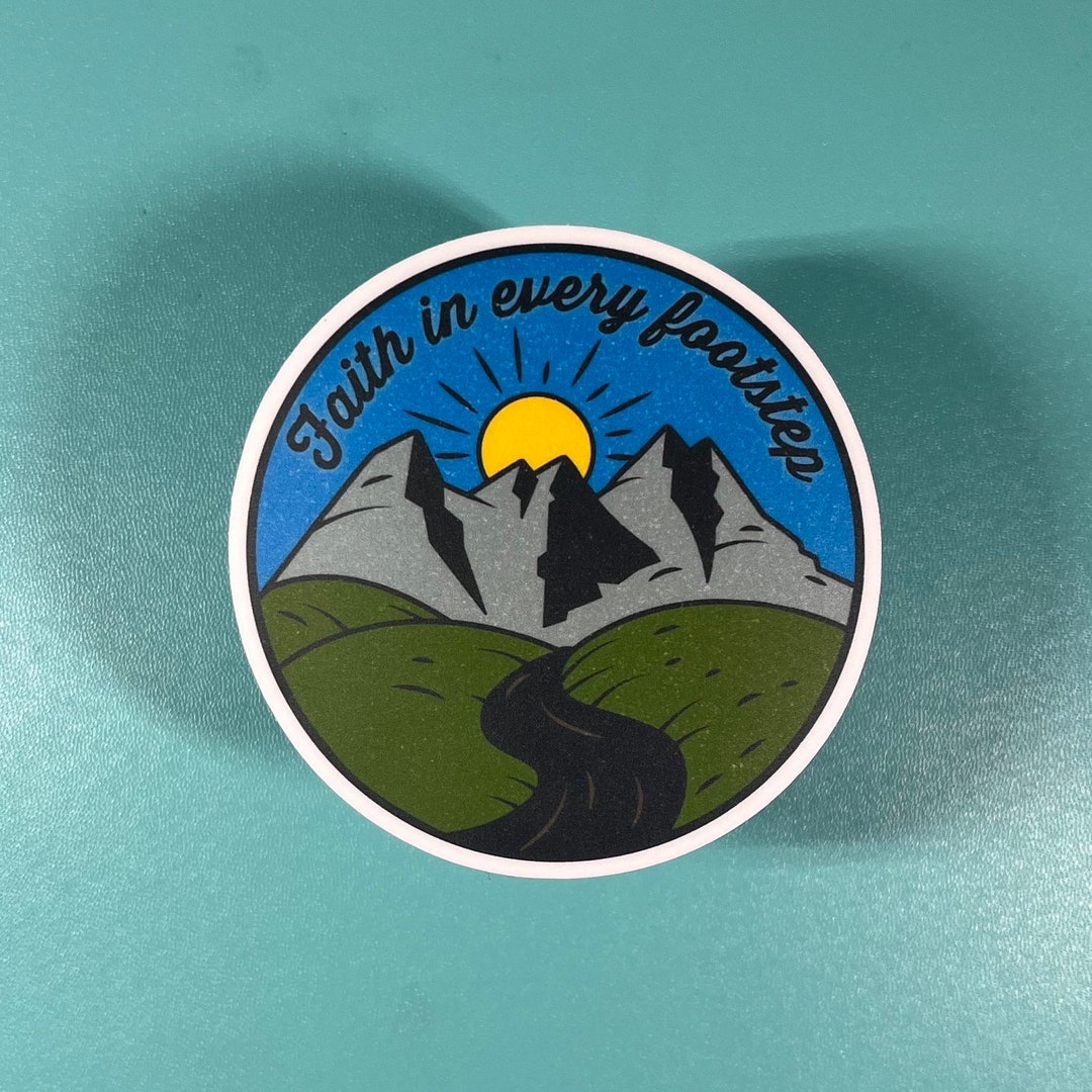 Faith in Every Footstep Vinyl Sticker: Inspirational Lds/mormon Decal ...