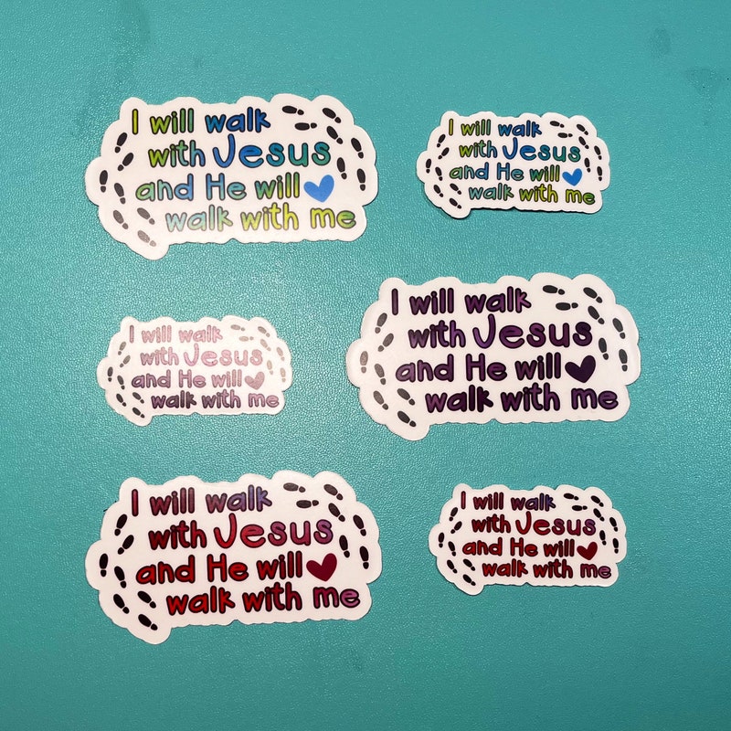 Walk Stickers - Etsy