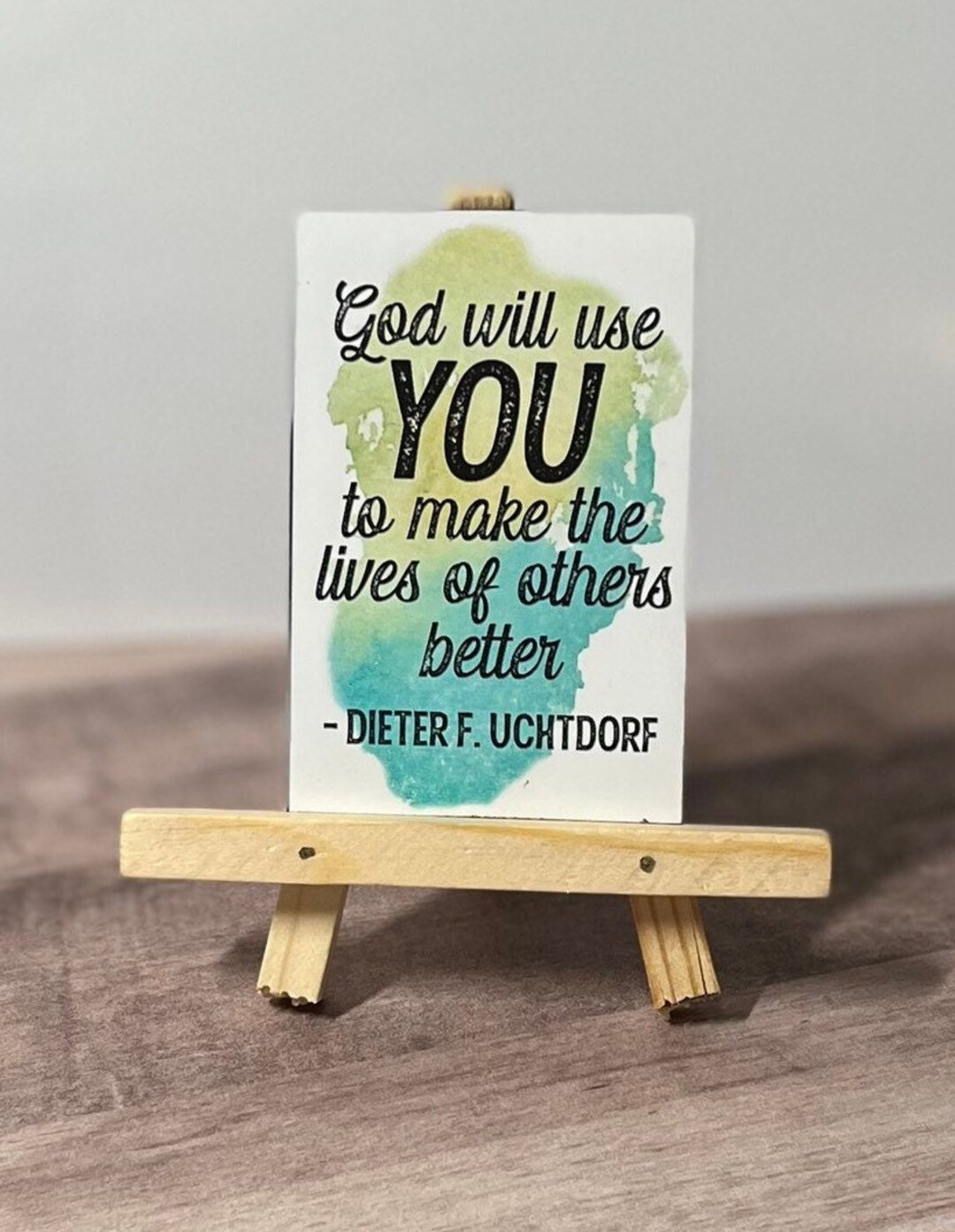 God Will Use You LDS Ministering Magnet | Inspirational Quote for ...
