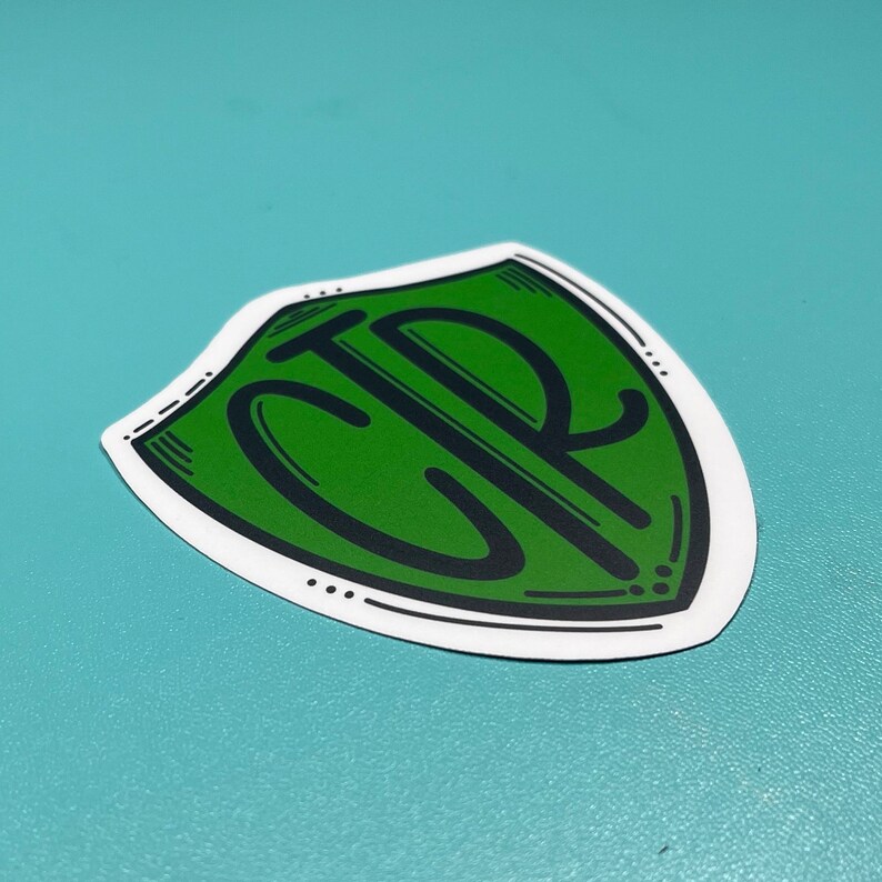CTR Choose the Right Shield Vinyl Sticker - LDS Decal for Laptops ...