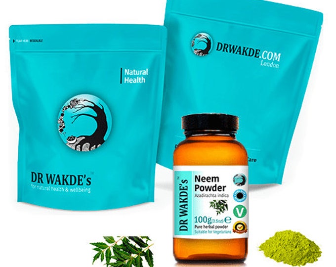 Neem Powder Dried Leaf 100% Pure & Natural Raw Vegan Leaves azadirachta ...