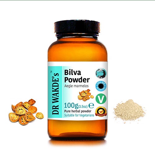 DR WAKDE'S Bilva Fruit Powder bael Fruit Aegle Mermelos Pure, Raw ...