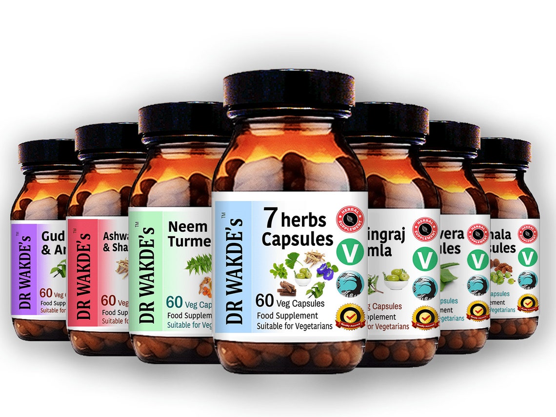 DR WAKDE'S Ashoka Capsules saraca Asoka 60 Veg Caps Ayurvedic ...