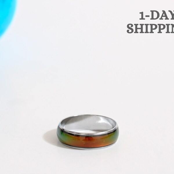 Mens Mood Ring - Etsy
