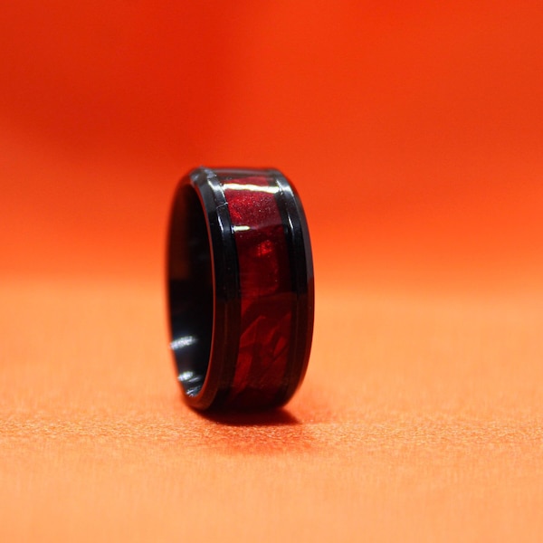 Red Stone Ring - Etsy
