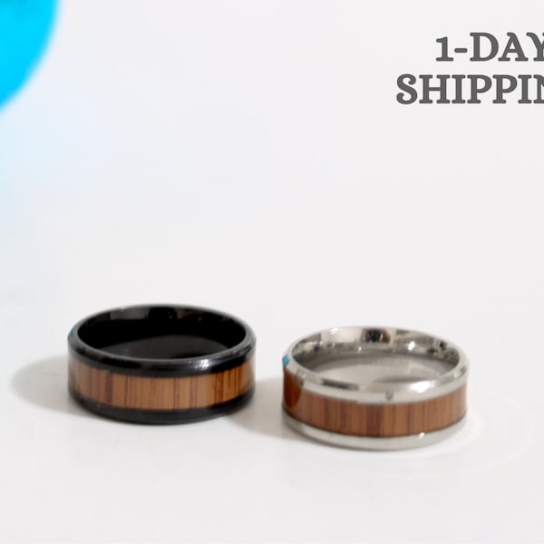 Wood Grain Ring - Etsy