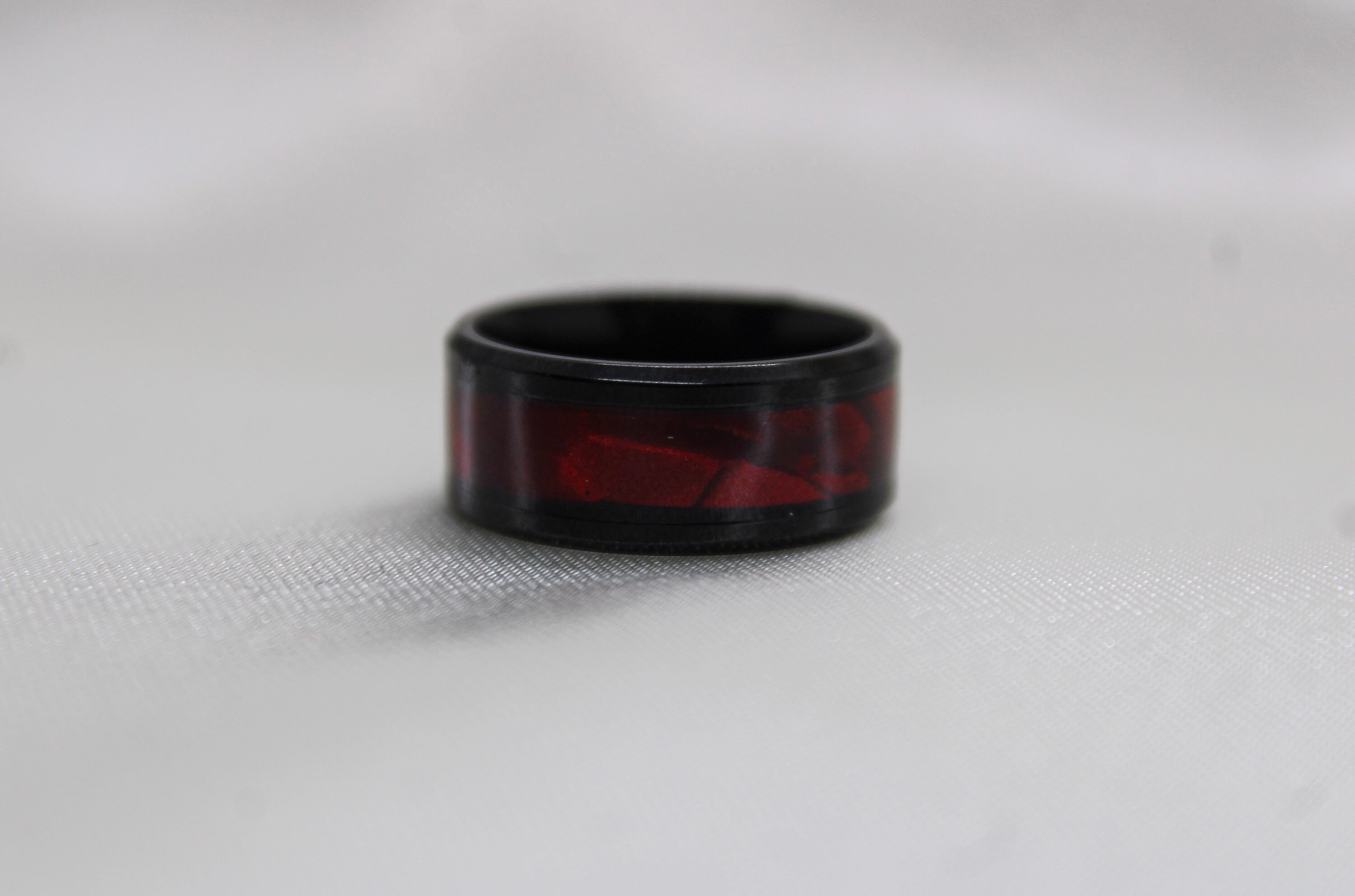 New Gradient Red Color Minimalist Ring Impressive Gift for - Etsy