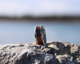 Wood Grain Ring - Etsy