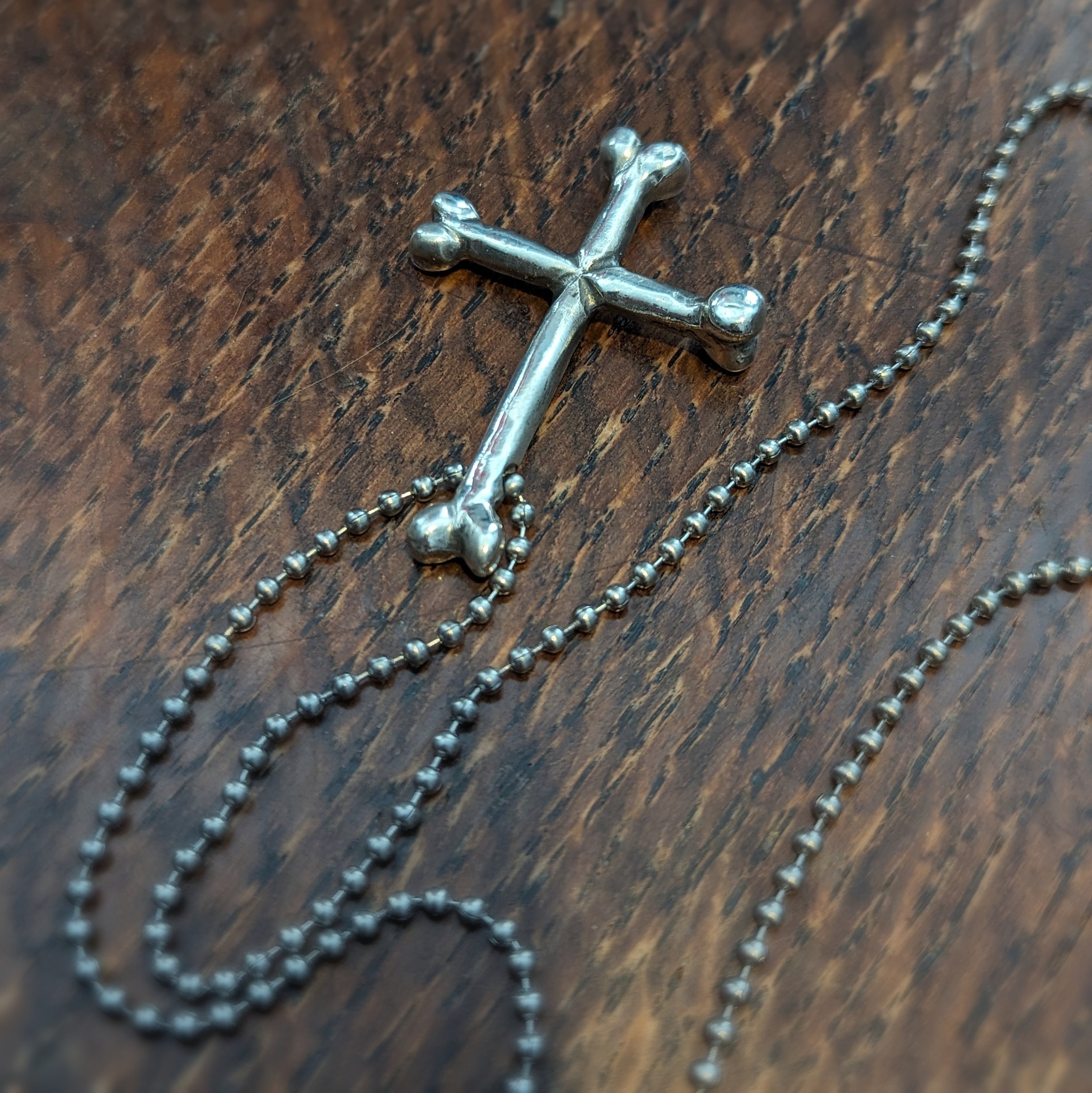 Inverted Crucifix of Bones - Etsy