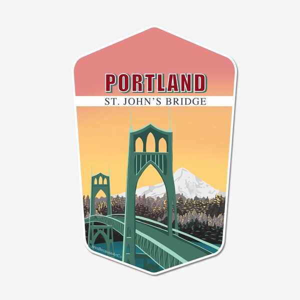 Portland Bridges - Etsy
